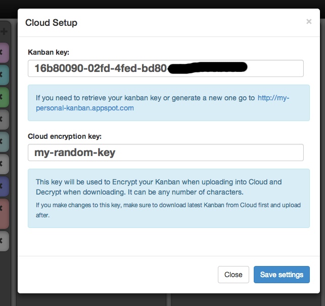 My Personal Kanban – Cloud storage encryption – Greg Gigon's wEbLOG